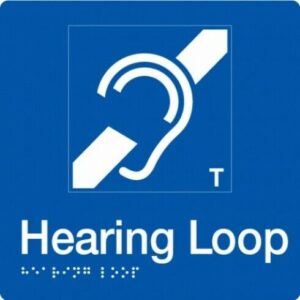 Hearing Loop Compliant Signage - LoopMe by BHA (Brisbane)
